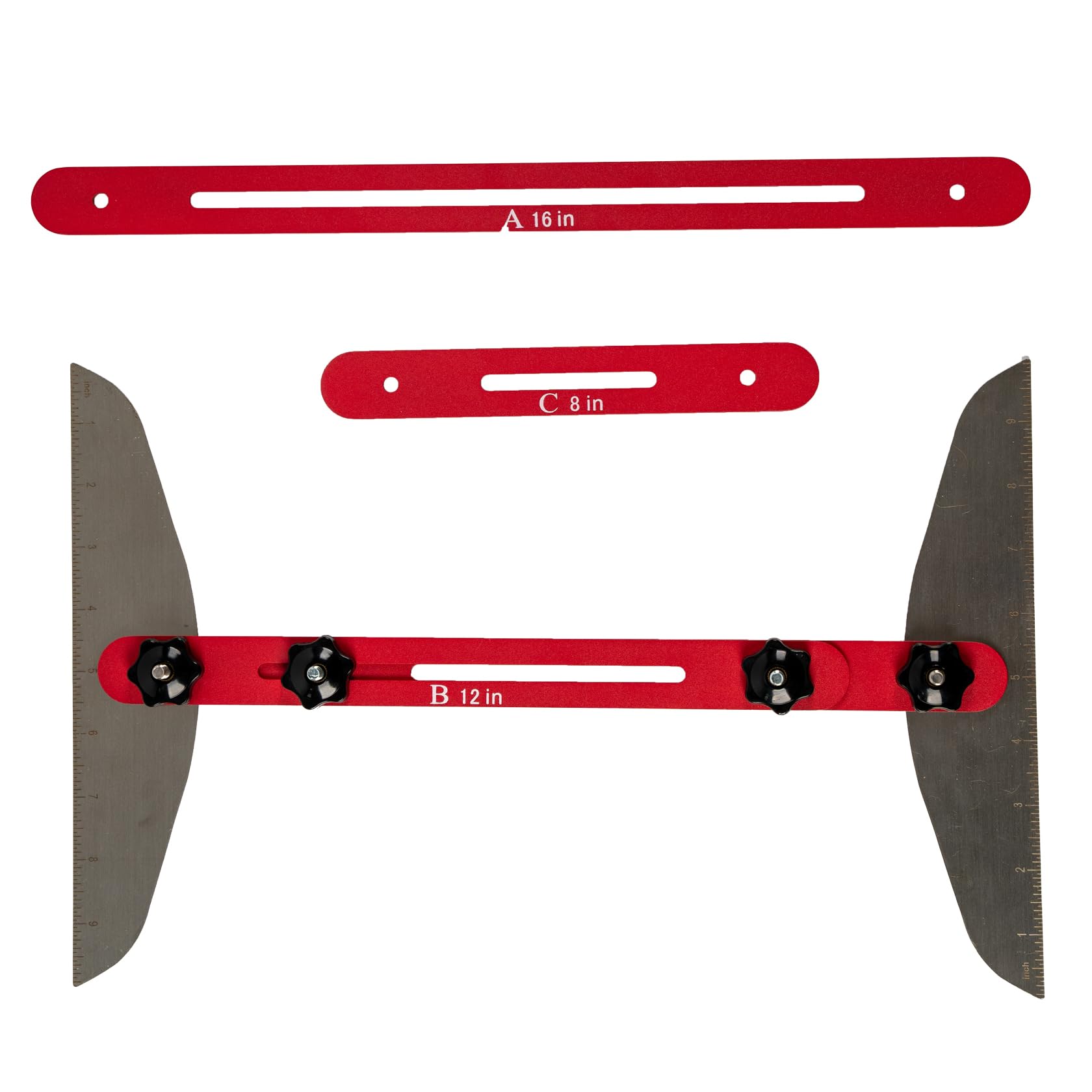 Hymula Stair Tread Template Tool Stair Measuring and Scribe Tool with ...