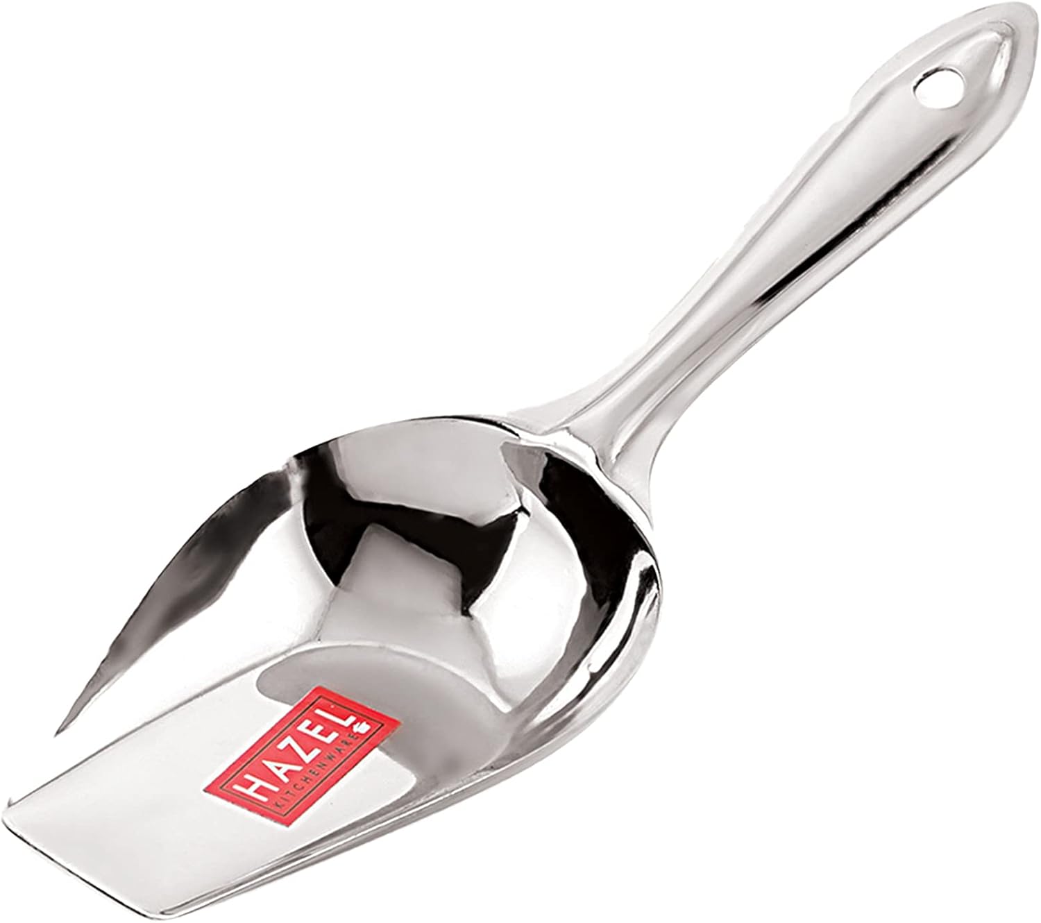 Amazon.com: HAZEL Stainless Steel Scoop Spoon | Grocery Flour Grain Dry ...