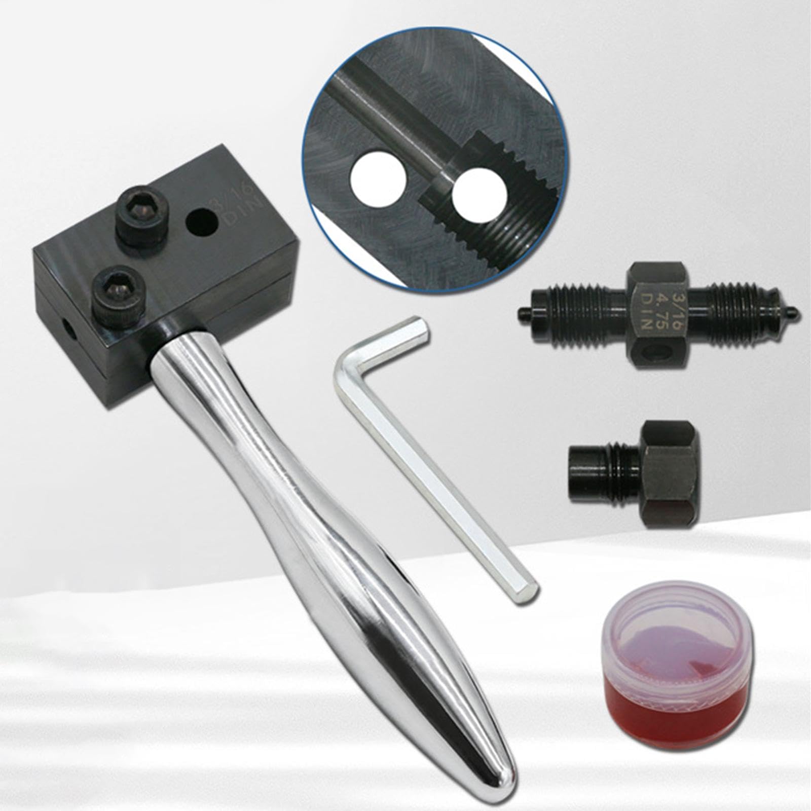 Tube Bender WODHIEY 3/16 Inch Double Flaring Tool, Handheld Pipe ...