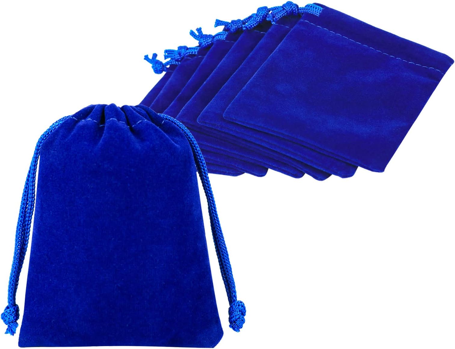 Amazon.com: HRX Package 10pcs Velvet Bags with Drawstrings 5x7 inch ...