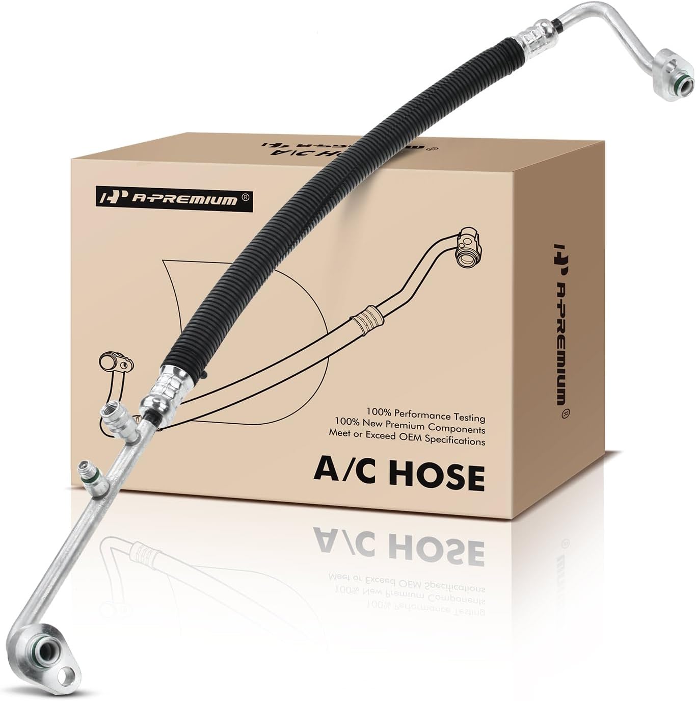 Amazon.com: UAC HA 11429C A/C Suction Line Hose Assembly : Automotive