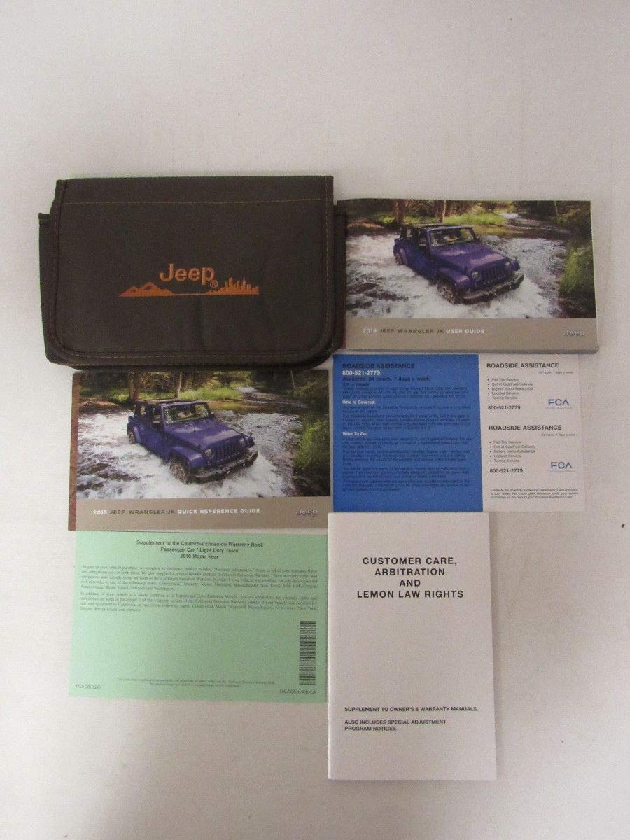 2018年式 ジープ・ラングラー JK オーナーズマニュアル