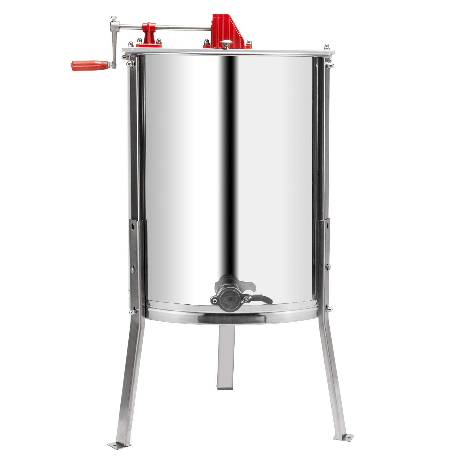 Amazon.com : VINGLI Upgraded 4 Frame Honey Extractor Separator,304 Food ...