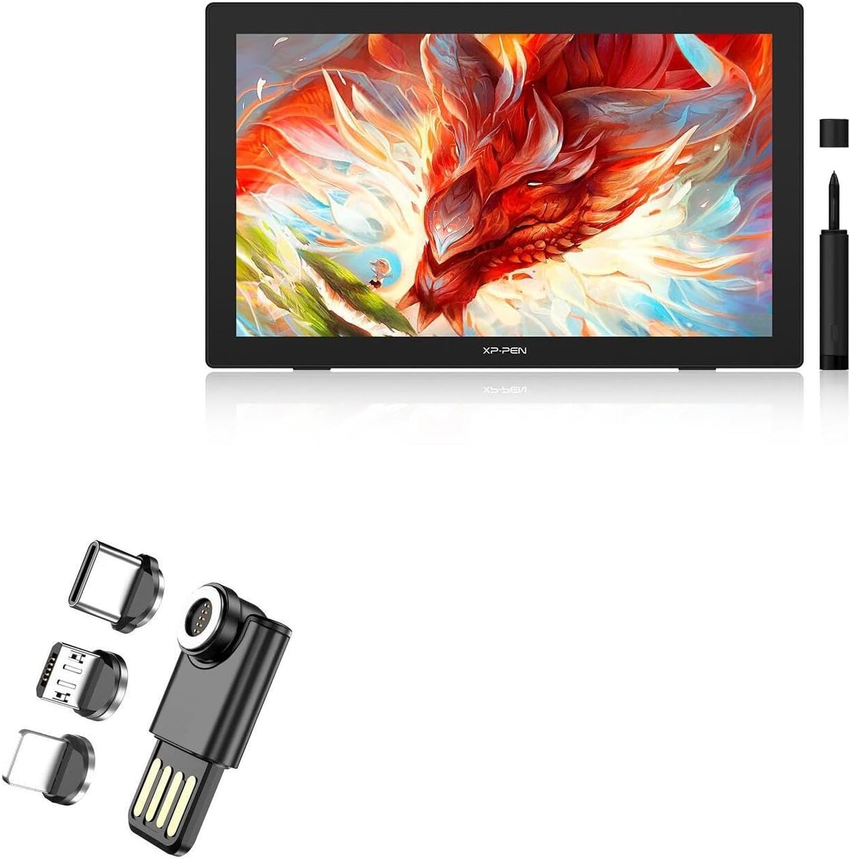 Amazon.com: BoxWave Cable Compatible with XP-Pen 24 Drawing Display ...