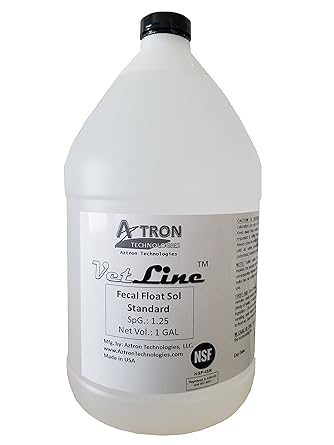 VetLine Fecal Float Sol, Standard, SpG 1.25, 1 Gal: Amazon.com ...