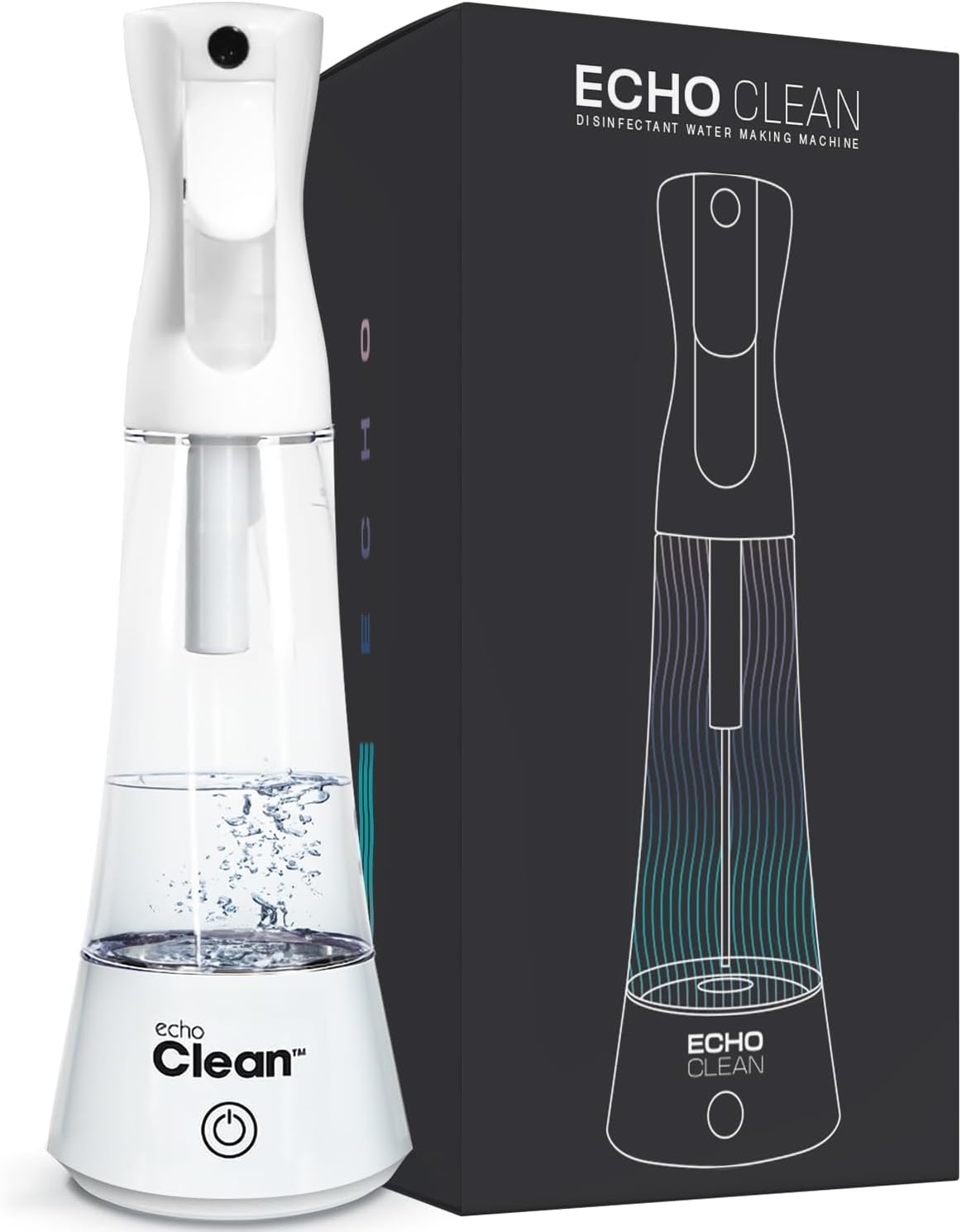 Amazon.com: Echo Clean Hypochlorous Acid Generator - All-Purpose ...