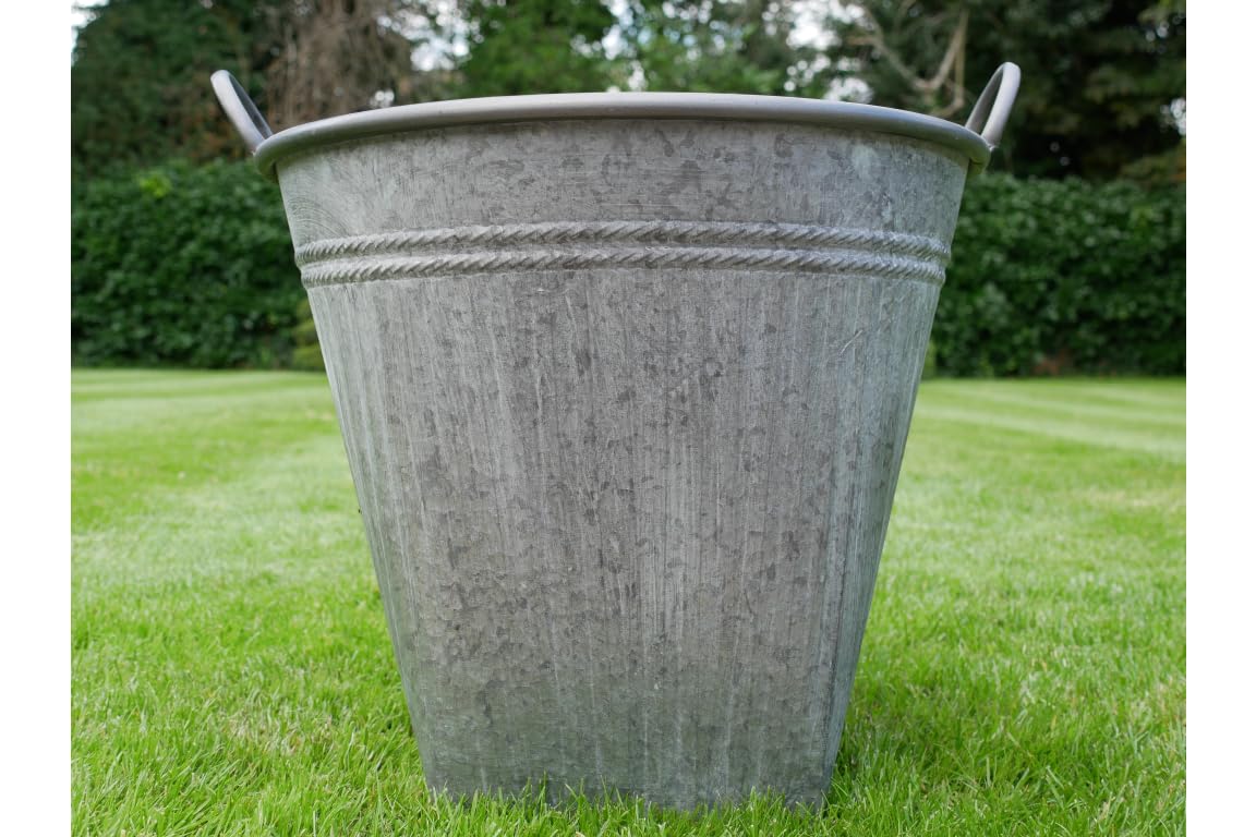 Terracotta Pot Garden And Galvanized Bucket