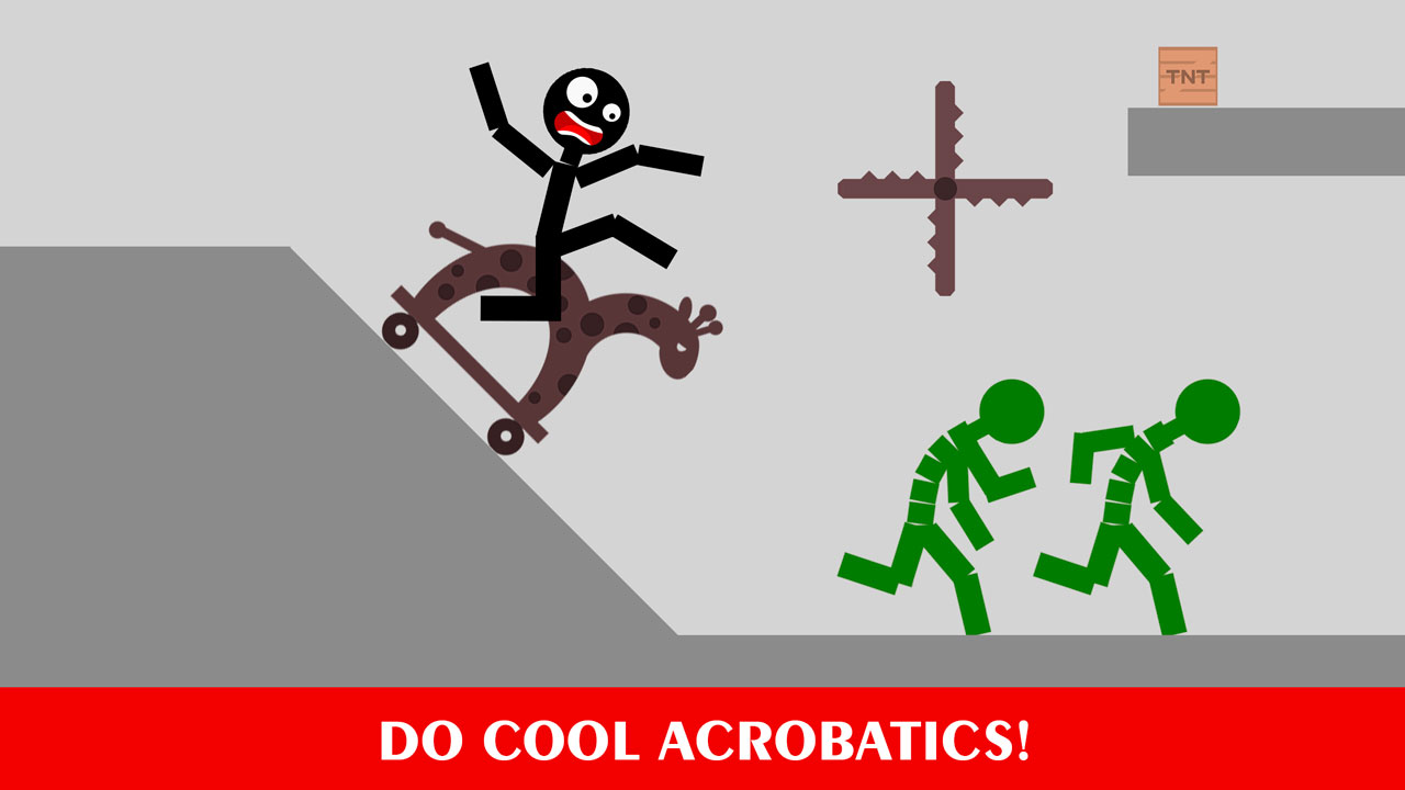 Mad Stickman Turbo Backflip Crash:Amazon.com:Appstore for Android