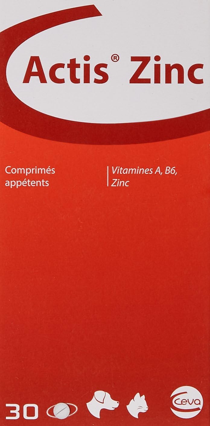 Actis Zinc Nutritional supplement for skin problems 30 tablets : Amazon ...