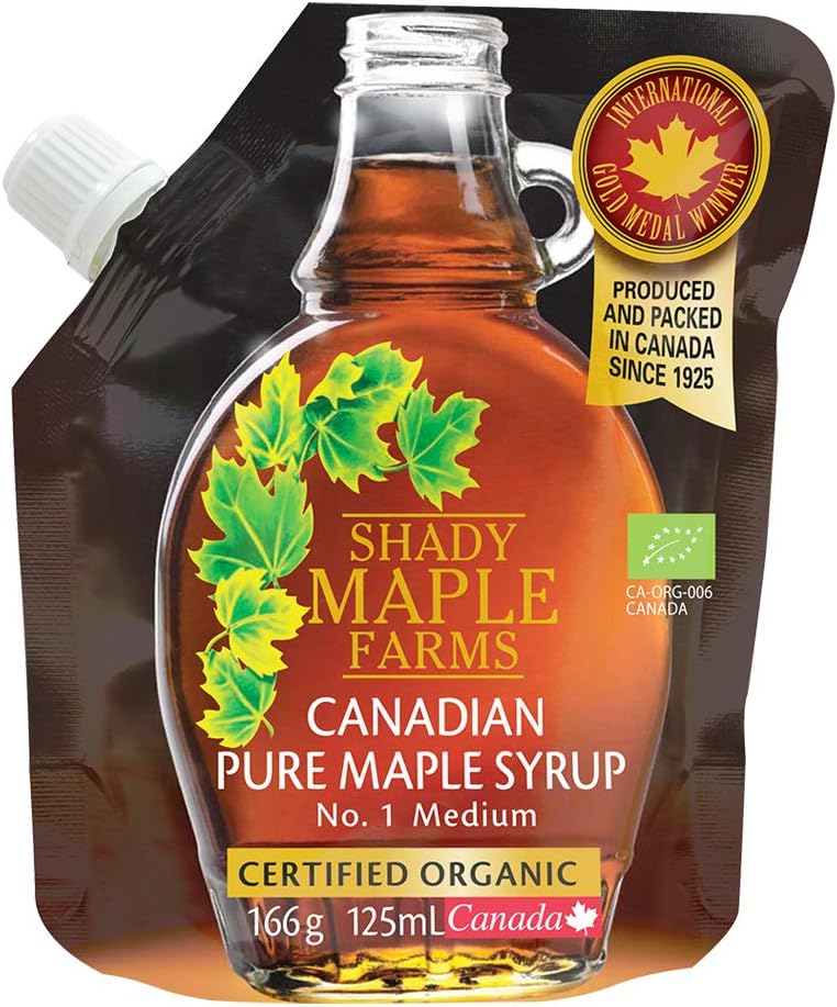 Amazon.com: Shady Maple Farms Maple Syrup, Og, Gr A, Dk, Gl, 16.90-Ounce