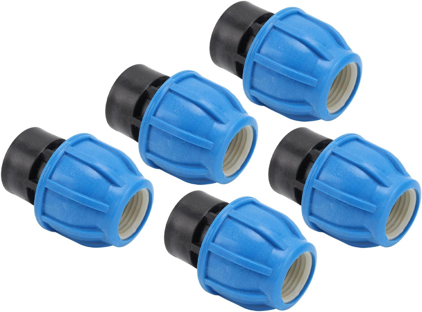 Amazon.com: Plumbing Fittings, Low Resistance 5PCS Female Thread ...