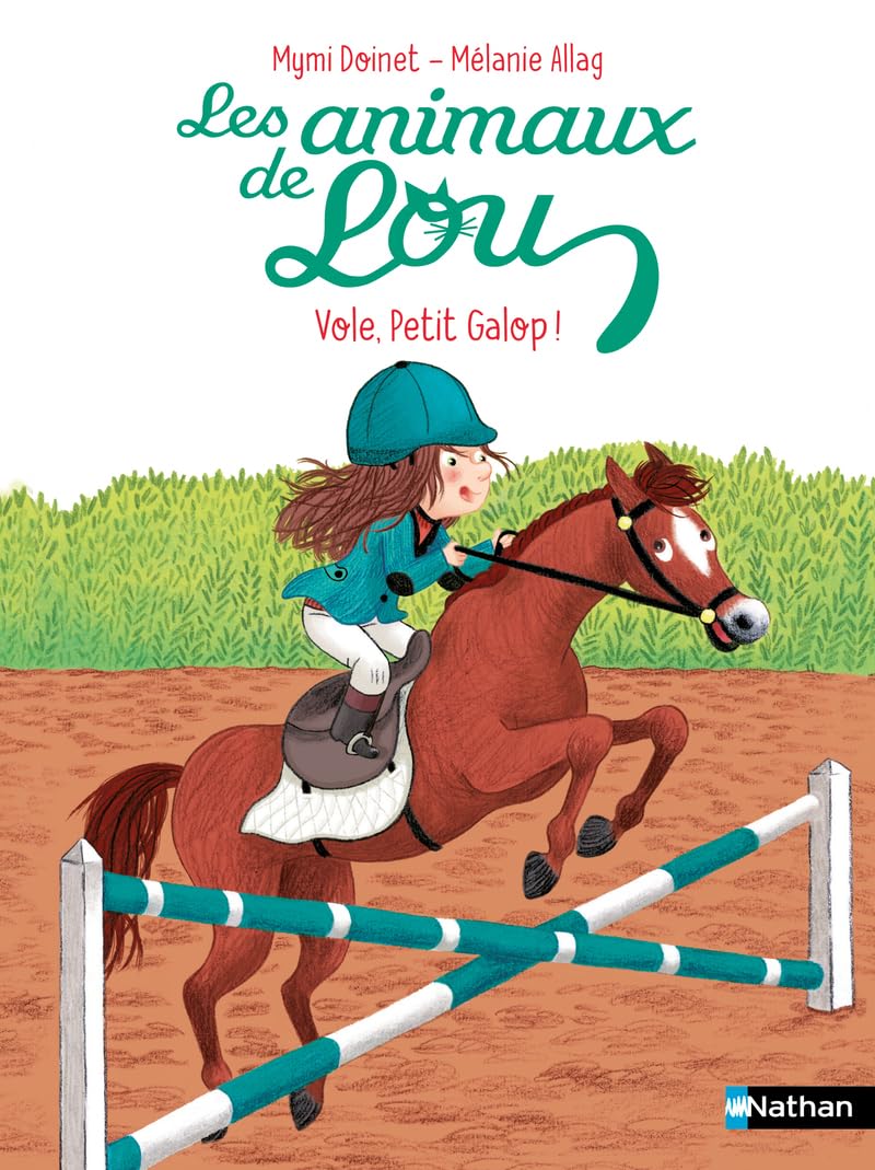 Amazon.com: Les Animaux de Lou : Vole, Petit Galop !: 9782095036164 ...