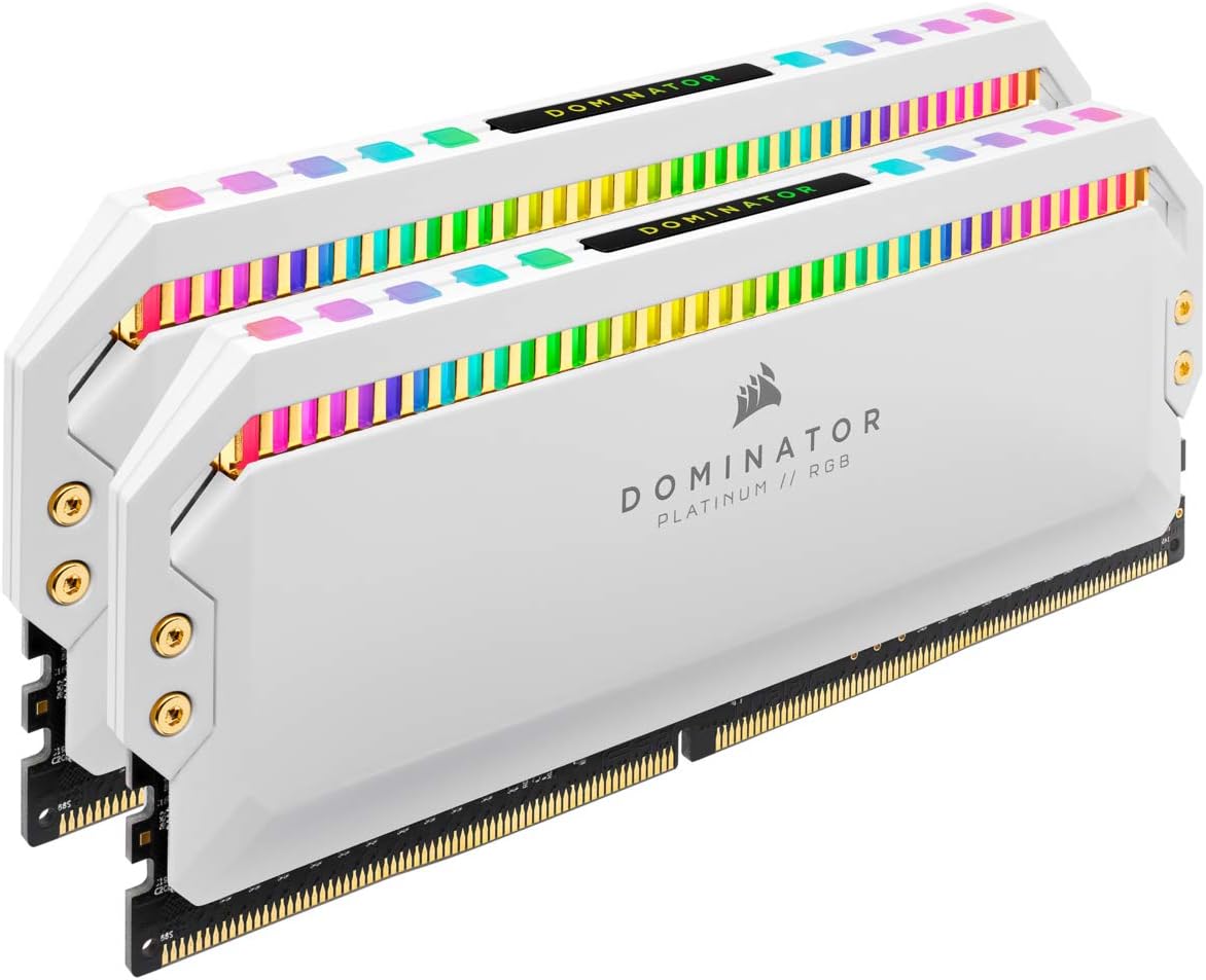 CORSAIR Dominator Platinum RGB 32GB (2x16GB) DDR4 3200 (PC4-25600) C16 ...