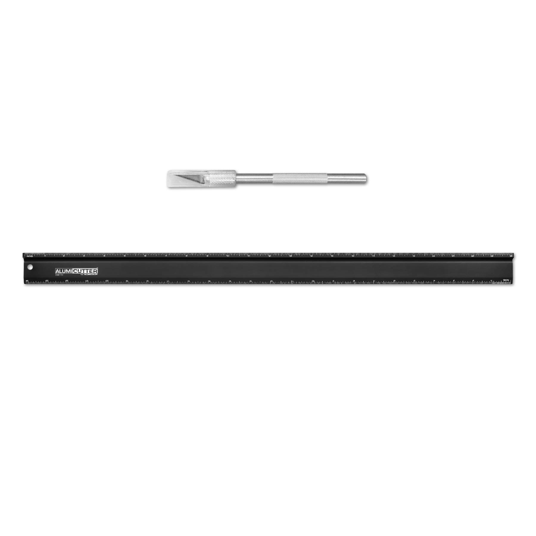 Straight Edge Tool Alumicolor AlumiCutter Aluminum Straight Edge W/Inch ...