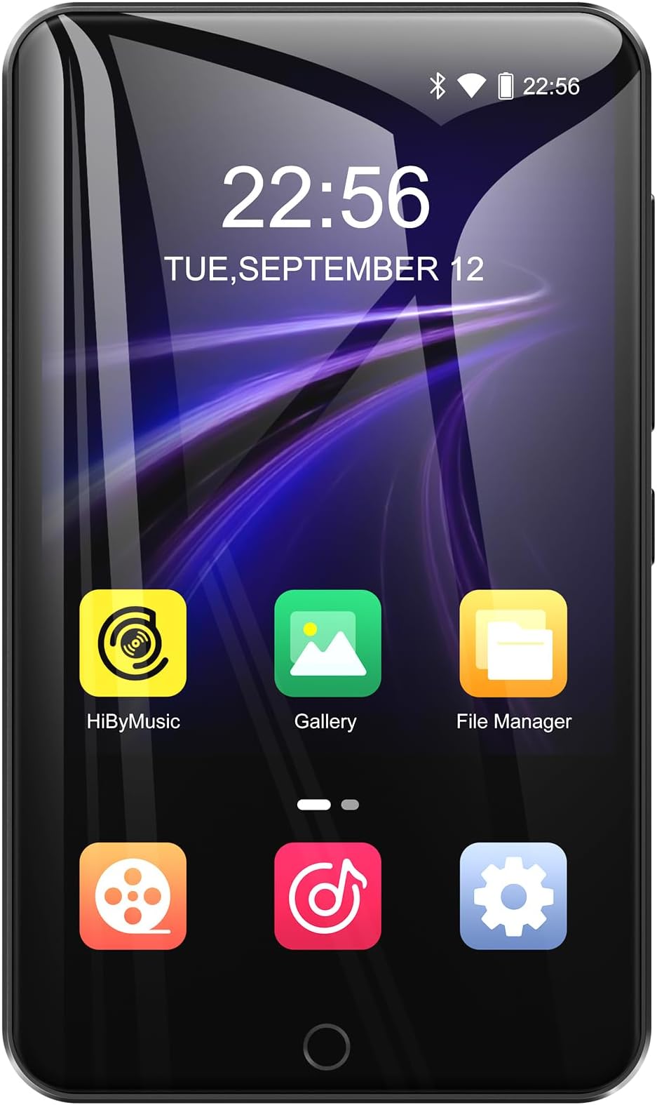 MP3 Player with Bluetooth and WiFi, Oilsky 4.0" Full Touch Screen MP4 ...