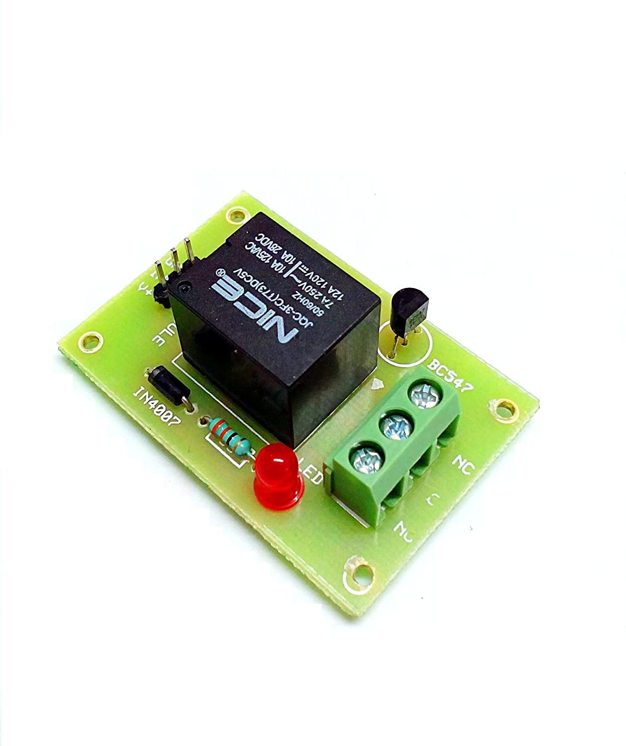 Single Channel DC 5V Relay Module, One Channel 5v Relay Board, 1 ...