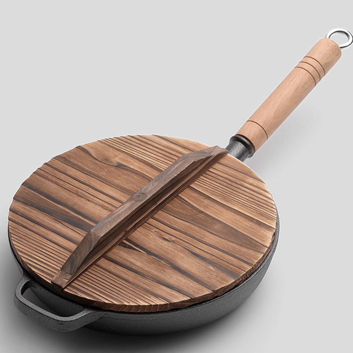 Amazon｜Minp フライパン 鉄鋳物製鍋 22cm 25cm 27cm 29cm IH ガス対応, 焦げ付かない 最高の耐久性 高温対応 耐久 食器洗機対応 手入れが簡単 有害物質を含ま ...