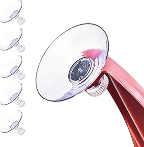 Amazon.com: 5 PCS Suction Cups Glass Suction Pads 40mm Clear PVC ...