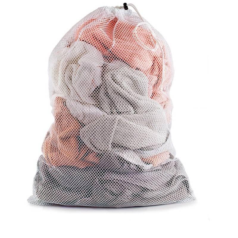 CarebyMail Healthcare X-Large Heavy Duty Mesh Bag with Drawstring ...