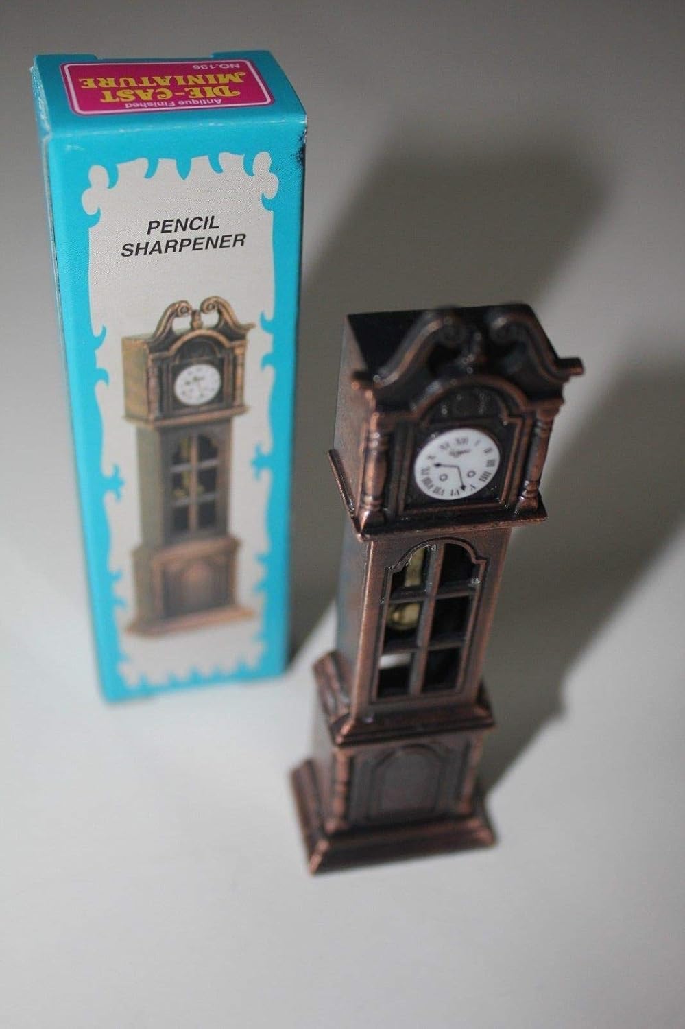Amazon.com : MAFCO Clock Grandfather DIE CAST Pencil Sharpener : Pencil ...
