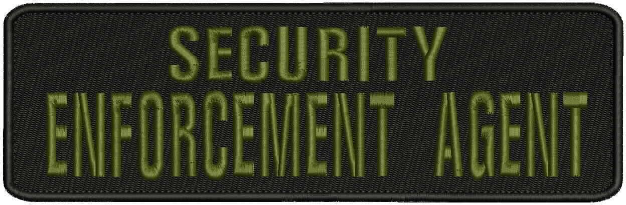 Amazon.com: Security Enforcement Agent - US Made - Embroidered Patches ...