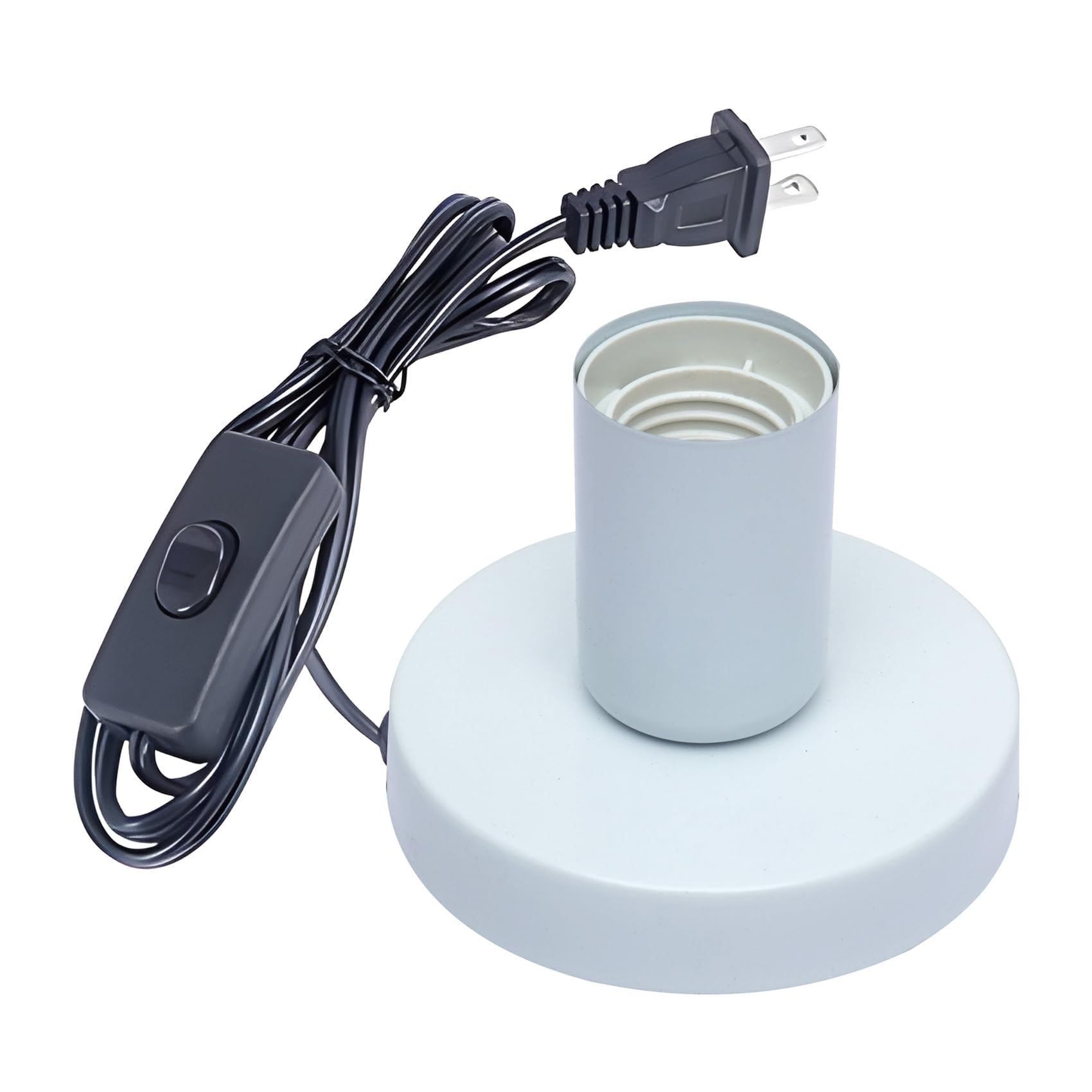 Small White Lamp Base Only