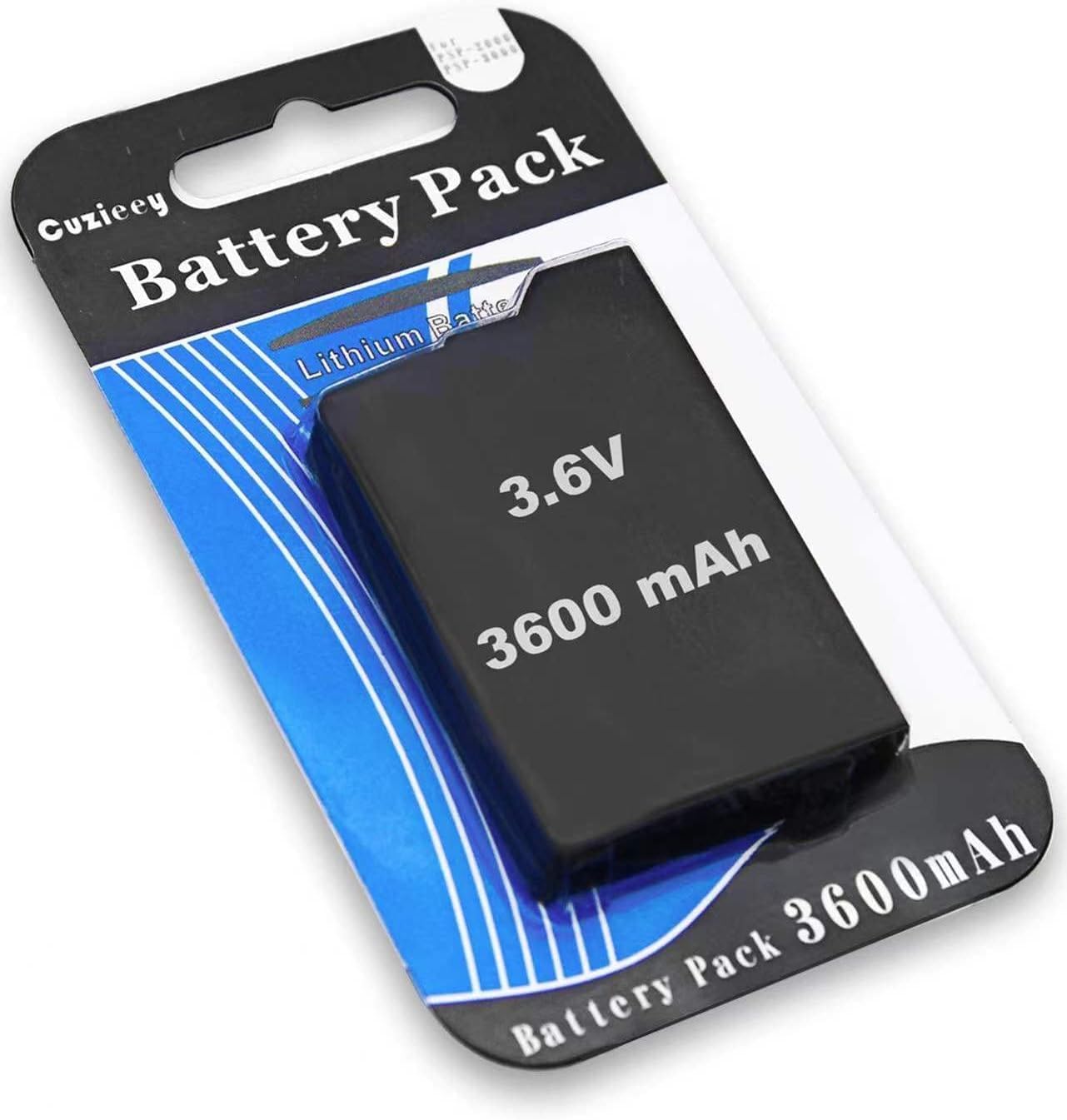 Amazon.com: Cuzieey Replacement Battery for PSP 2000 3000: Battery for ...