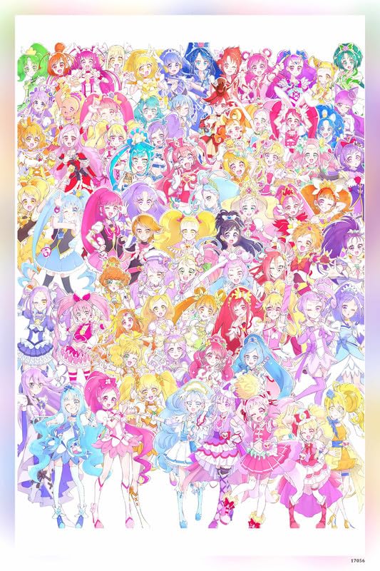 POSTERDADDY Precure Pretty Cure Anime Series Poster Reprint Matte ...