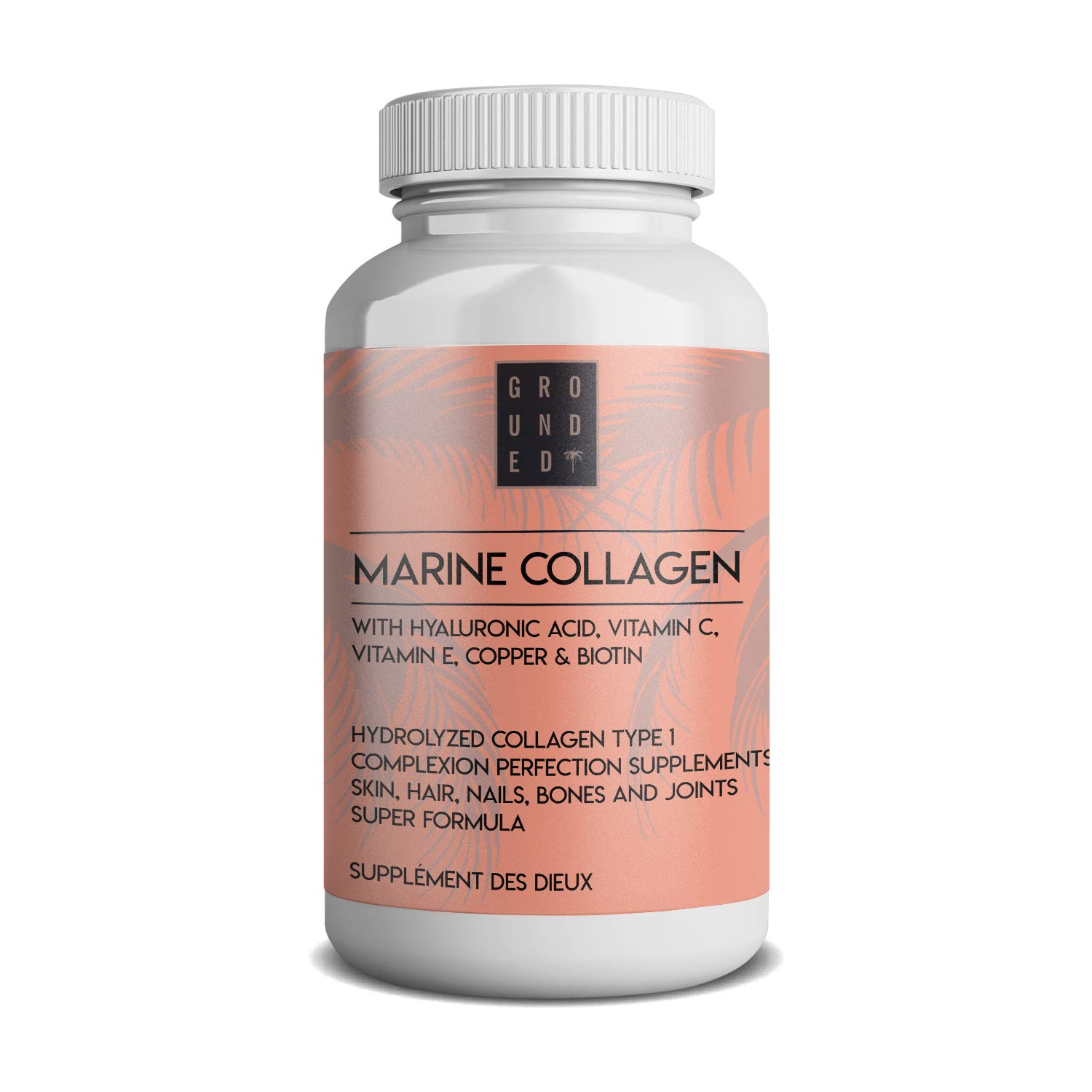 Buy Hydrolysed Marine Collagen 700mg with Hyaluronic , C, E, Copper ...
