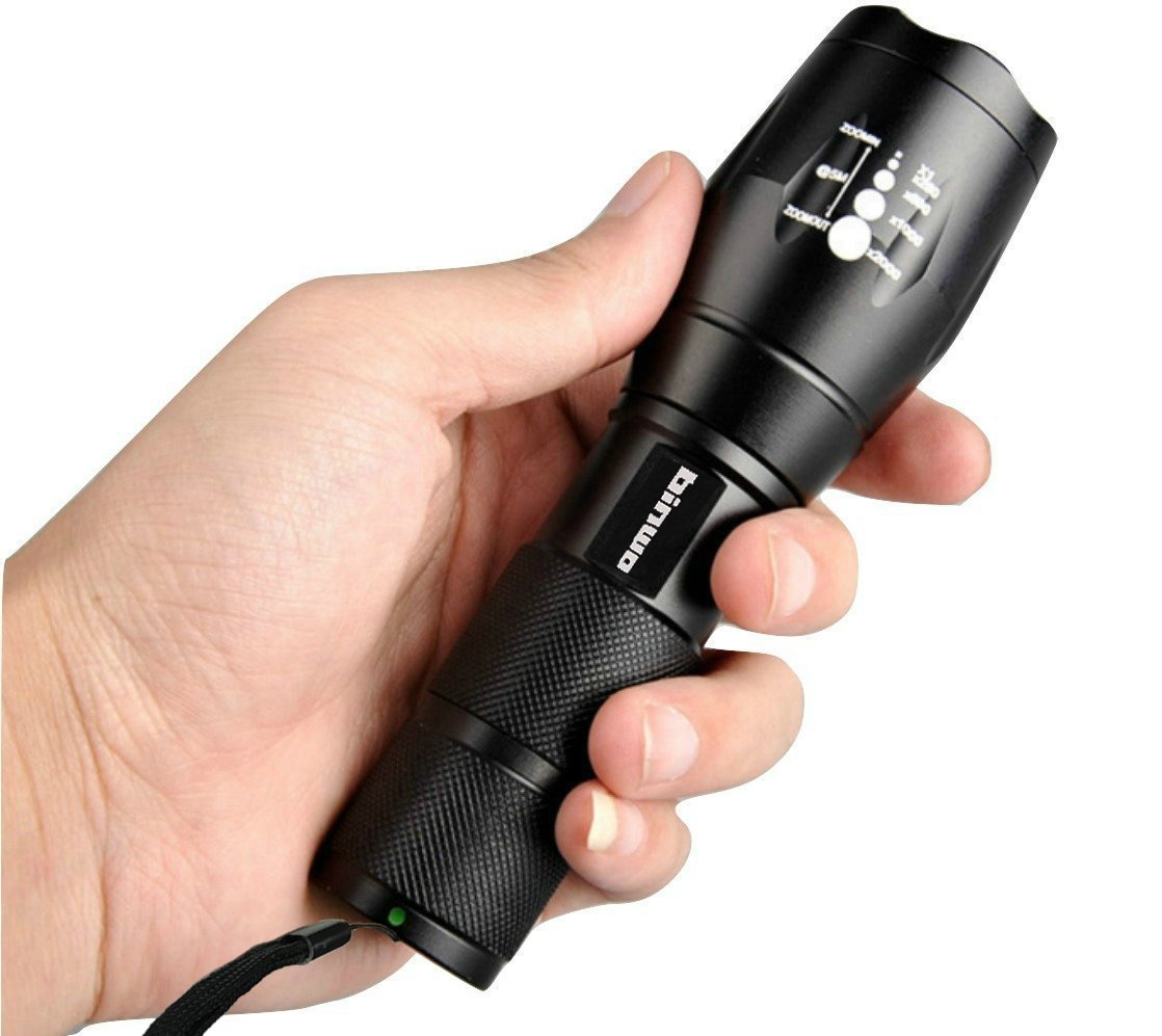 BINWO Super Bright 2000 Lumens Rechargeable Handheld Mini Cree Led ...