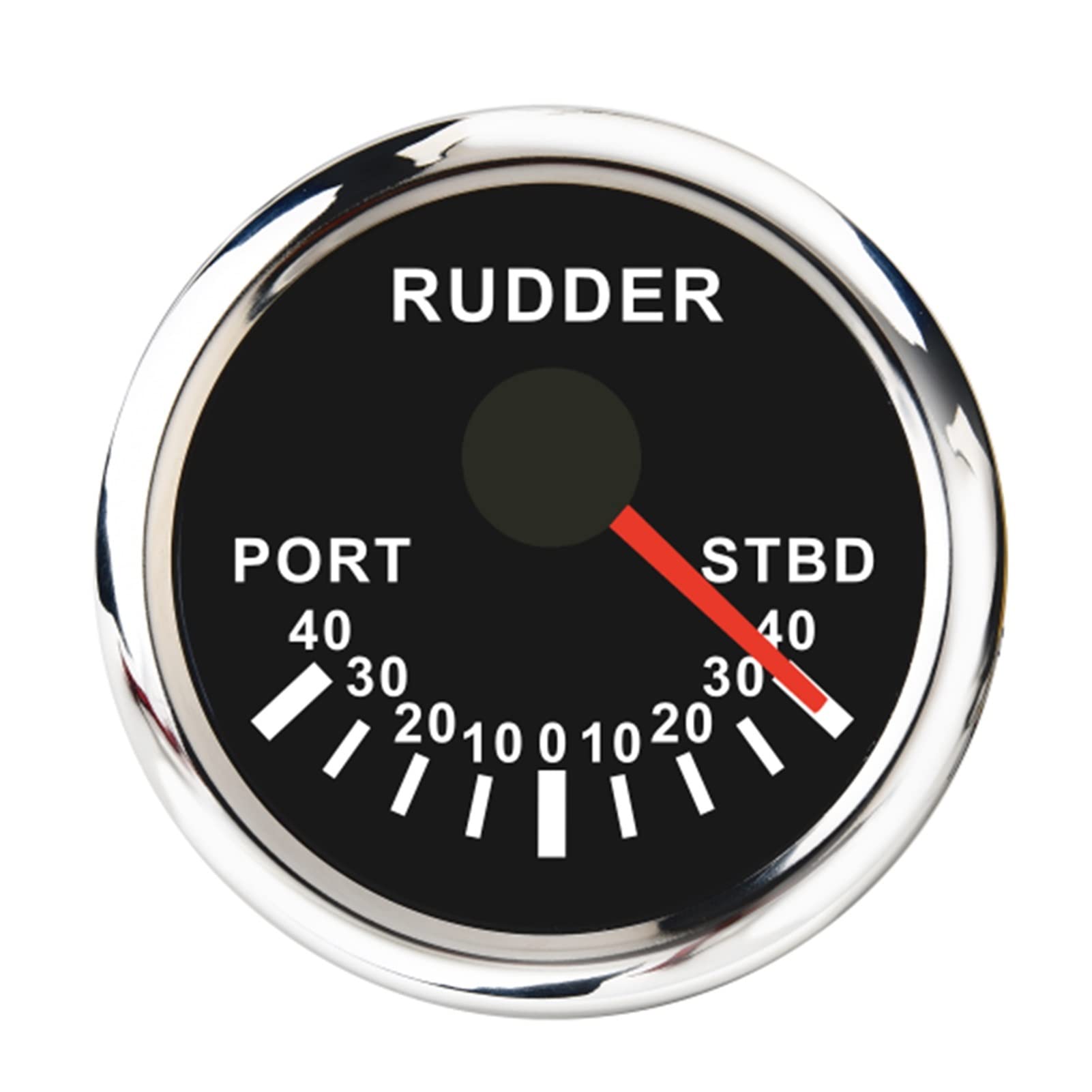 Buy 52mm 0-190 Ohm Boat Rudder Angle Indicator With Rudder Angle Sensor ...
