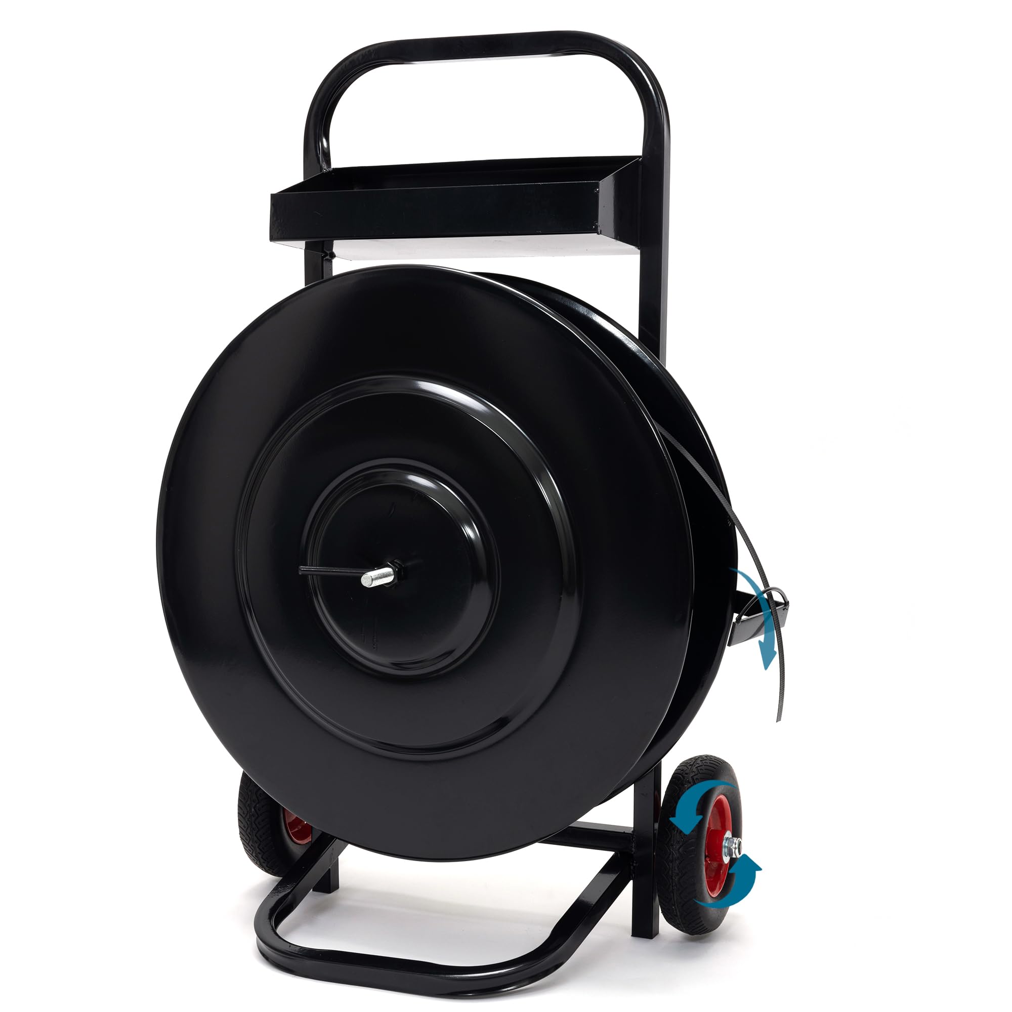 Snapklik.com : Heavy Duty Strapping Dispenser Banding Cart, Moveable ...