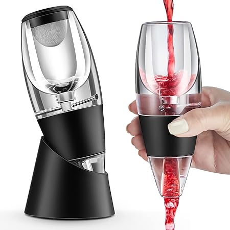 Amazon.com: Vintorio Wine Aerator Pourer - Premium Aerating Pourer and ...