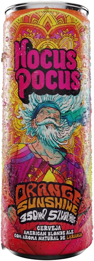 Hocus Pocus Cerveja Orange Sunshine American Blonde Ale 350Ml Lata ...