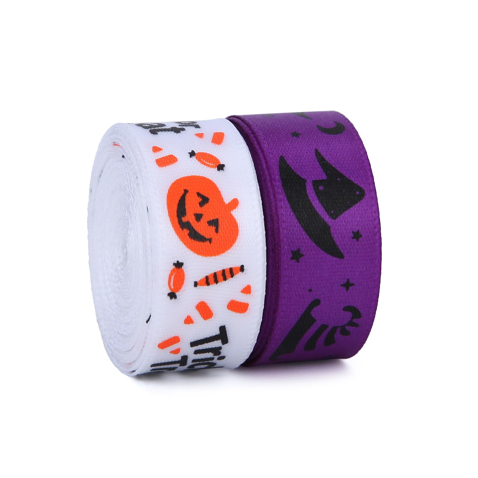 Snapklik.com : Meseey 10 Yards Halloween Ribbons 5/8 Inch Spider Web ...