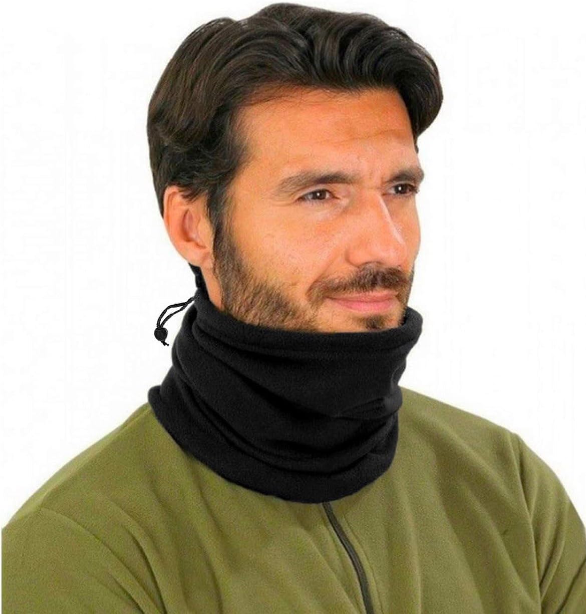 Scaldacollo Uomo Invernale in Pile Termico | Paracollo Donna Sportivo per Sci Snowboard Trekking ...