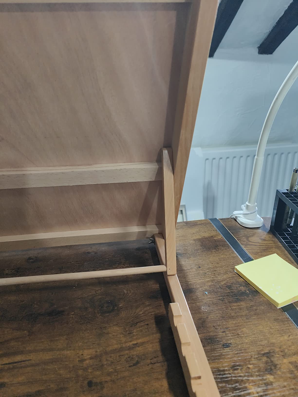 A2 Wooden Art & Craft Adjustable Portable Solid Beech Wood Sketchboard ...