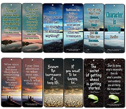 Amazon.com: Magnetic Bookmarks -Optimistic Positive Quote Bookmarks ...