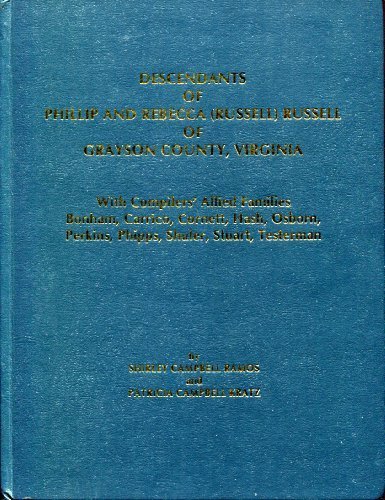 Descendants of Phillip and Rebecca (Russell) Russell of Grayson County ...