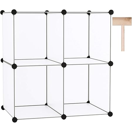 Amazon.com: C&AHOME Cube Storage, 2-Cube Organizer Units, Plastic ...