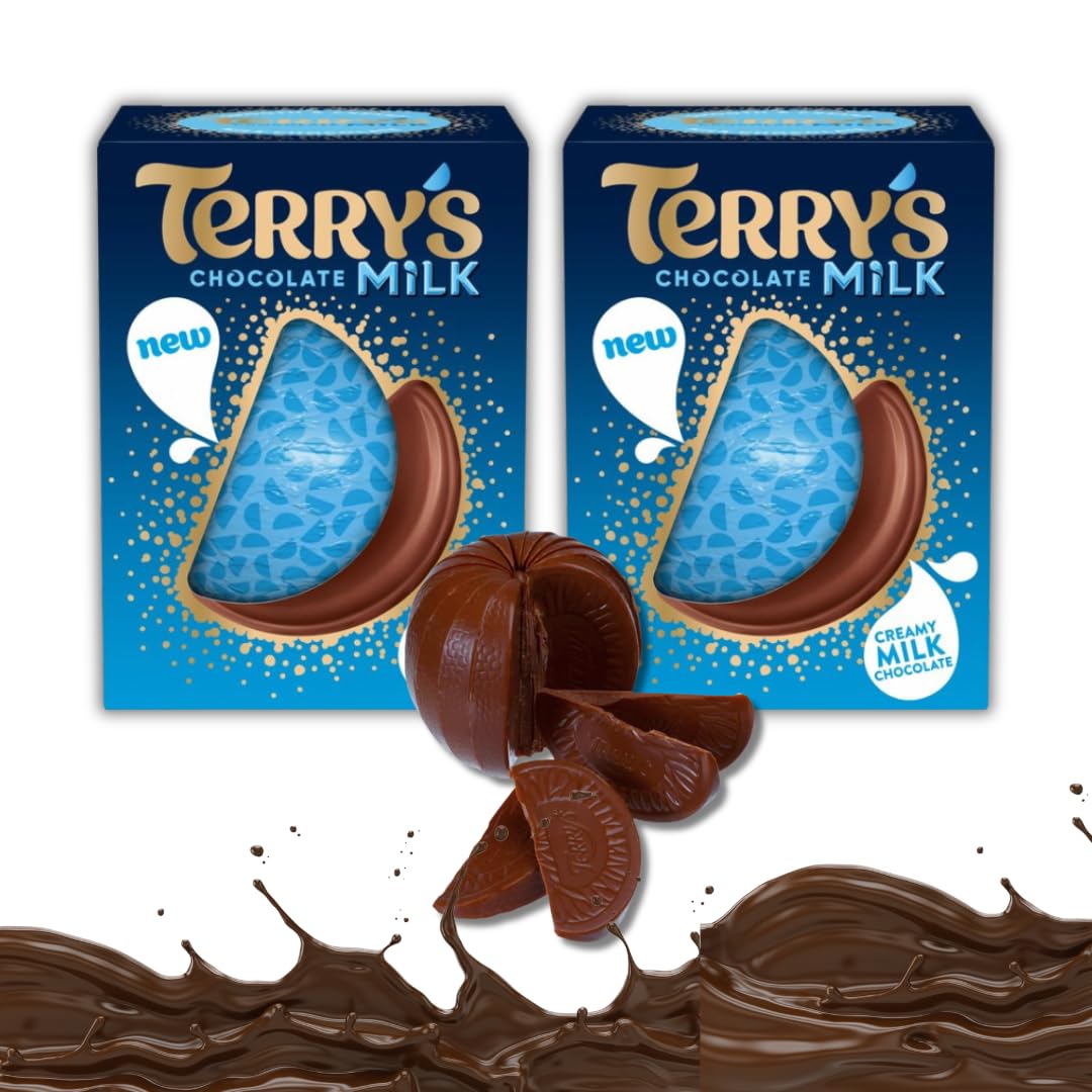 NEW Terry's Chocolate Milk Ball 145g x 2 Pack - Smooth and Creamy Milk ...