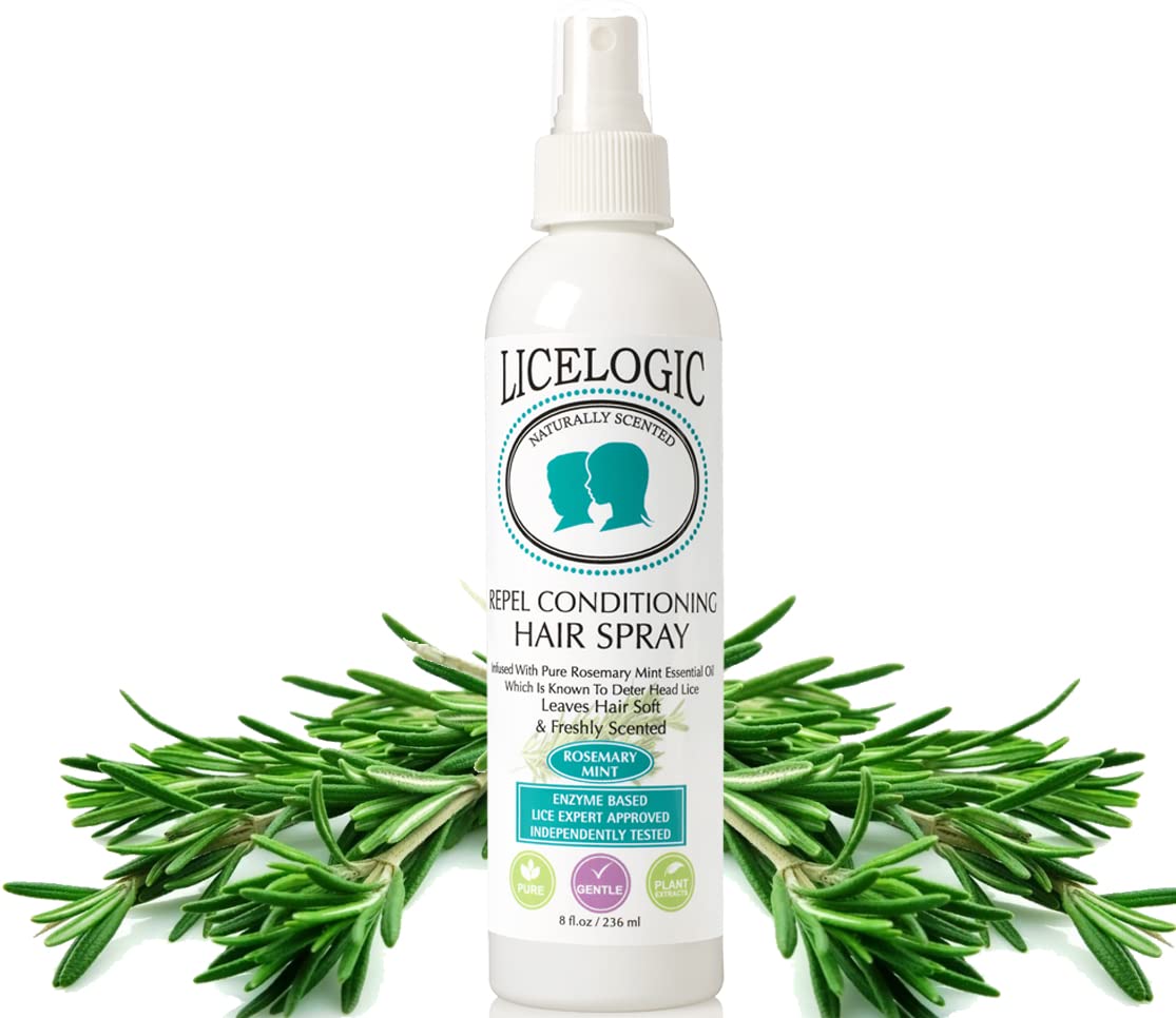 Amazon.com : LiceLogic Repel Lice Prevention Hair Spray, 8oz, Rosemary ...