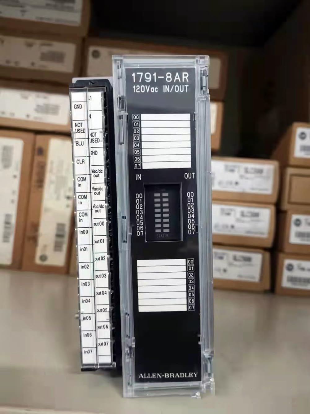 Wphys 1791-8AR Block I/O 120V AC 16 Point Module 17918AR: Amazon.com ...