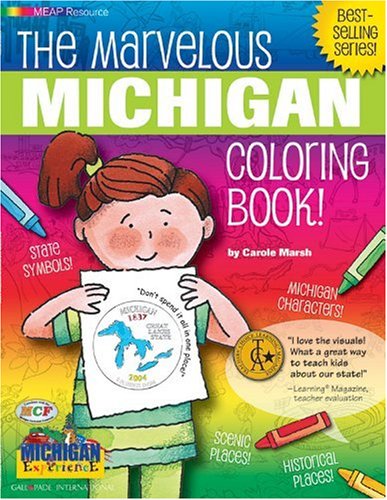 Amazon.com: The Marvelous Michigan Coloring Book (The Michigan ...