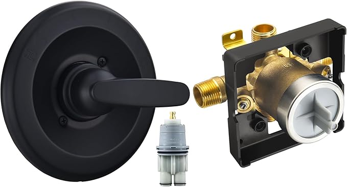 Tub and Shower Valve Body for Delta Shower Faucet, Single-Function Trim ...