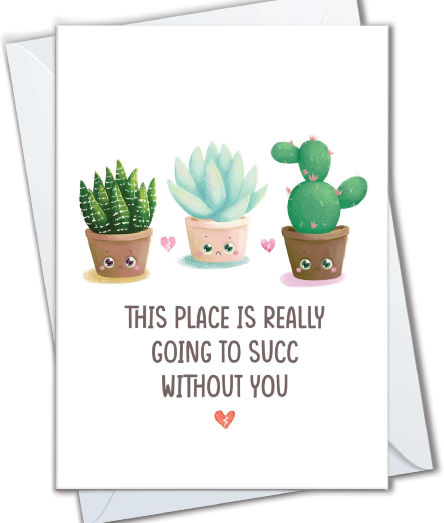 Amazon.com : Cute Donut Leaving Card - Funny Farewell Card - New Job ...