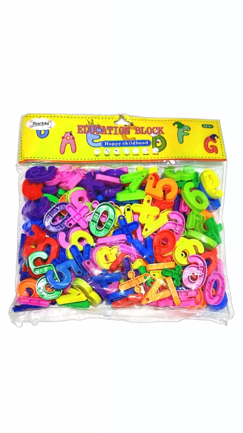 JKB Toys Capital ABCD Plastic Alphabet & 123 and Nyloned Robe ...