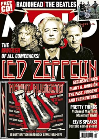 Mojo Magazine-issue 169 Led Zeppelin,Elvis costello,Help,Pretty Things ...