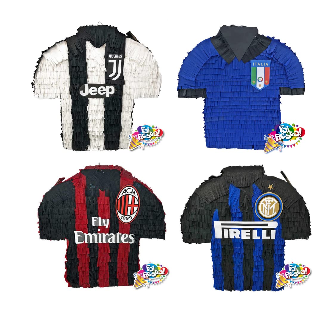 Pignatta Maglia Calcio Inter, Juve, Milan, Nazionale (pentolaccia ...