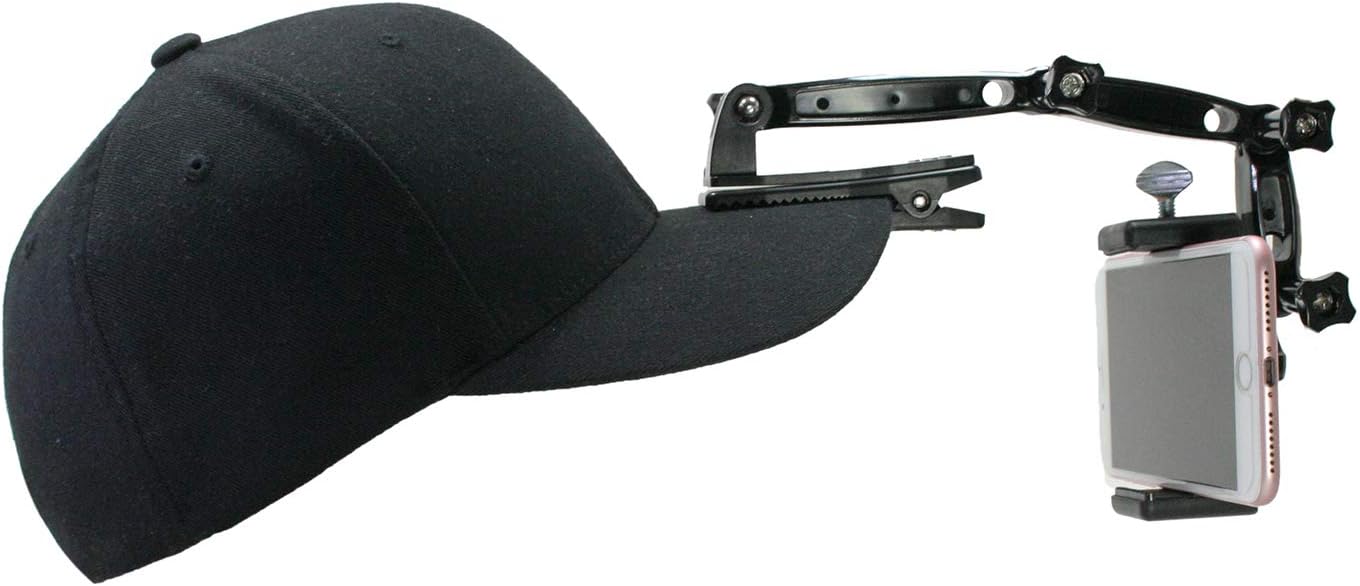 Amazon.com: Action Mount® Wearable Hat Clip Mount for Hands Free Video ...